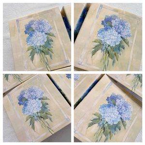 Lavie | Art | Vintage Lavie Blue Hydrangea Floral Photo Albums Boxed ...
